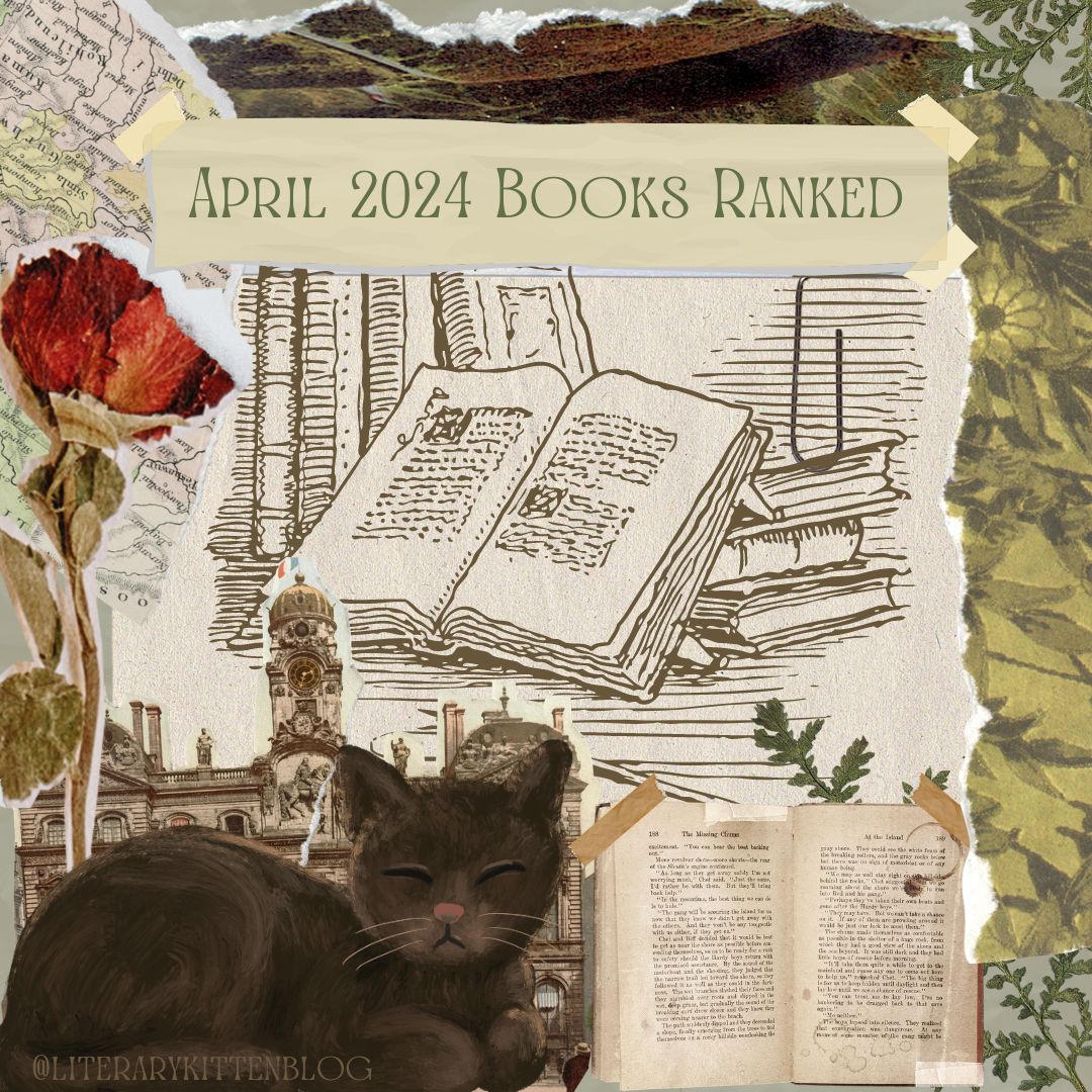 April 2024 Books Ranked – Literary Kitten
